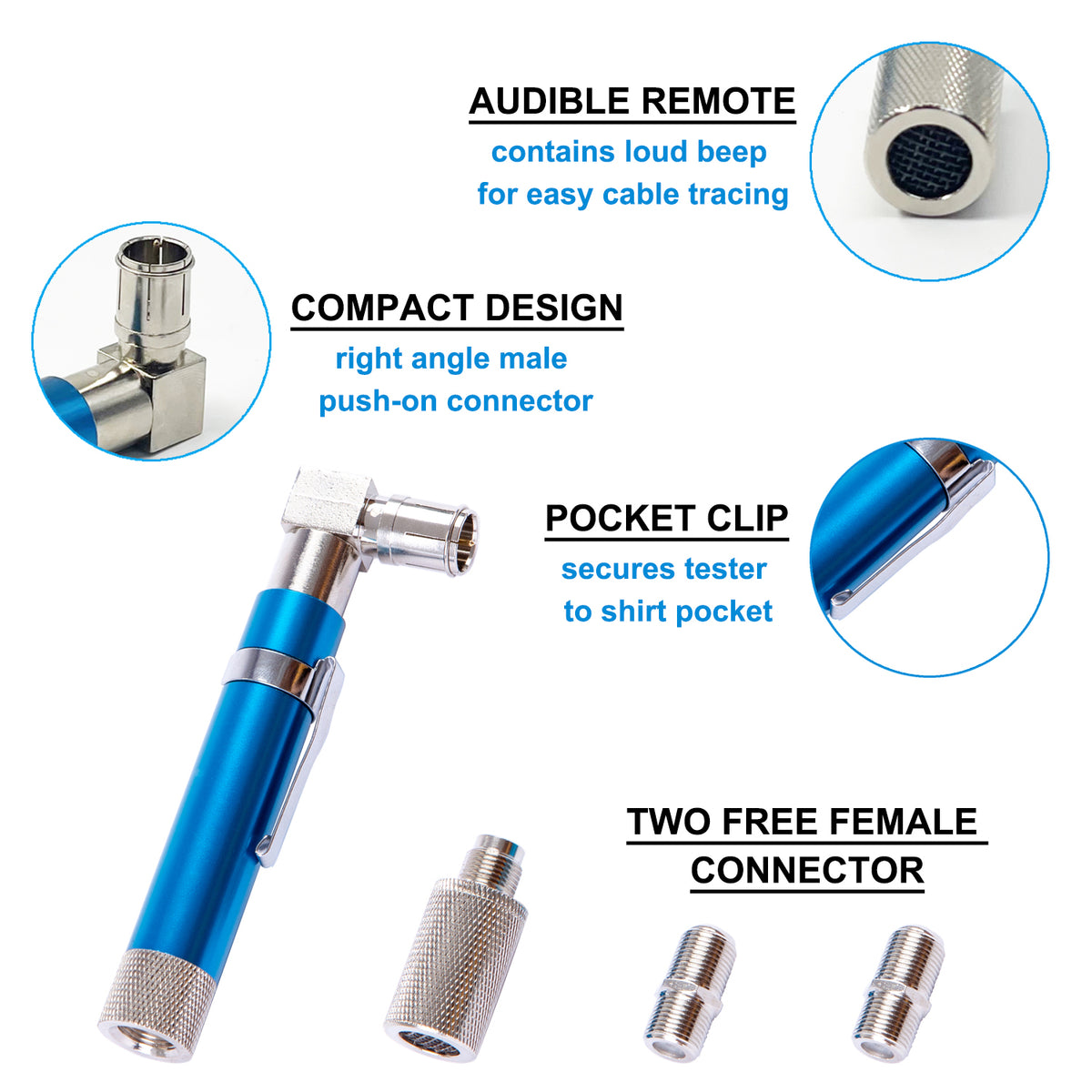 20% OFF Buy on Amazon Coaxial Pocket Toner Pocket Continuity Tester(Tr ...