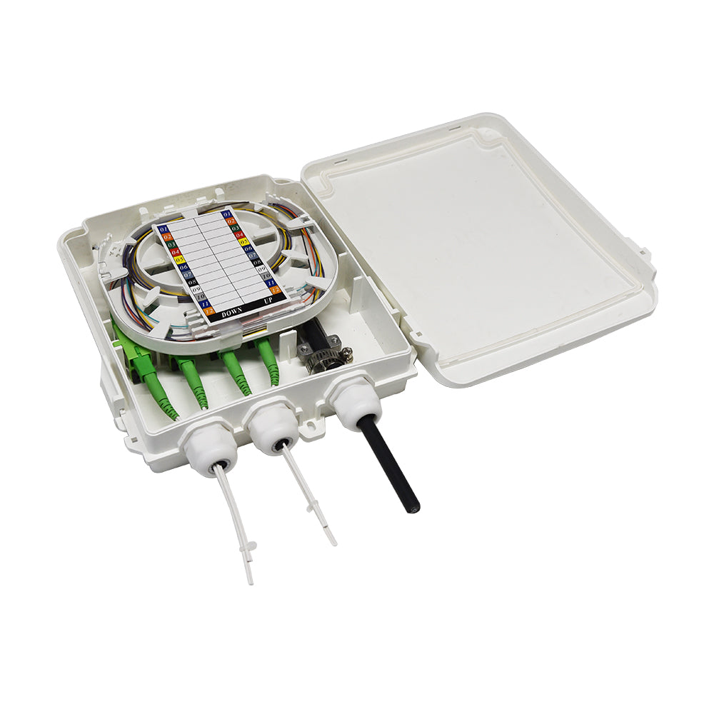 FTTH Indoor 86 Type optical fiber FTA-W4C distribution box MINI termin ...
