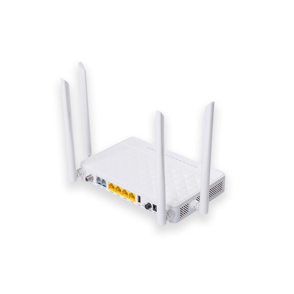 CSP-4414XW-5G 4GE+2.4G&5G WIFI+CATV+2USB DUAL BRAND XPON ONU – CatvScope